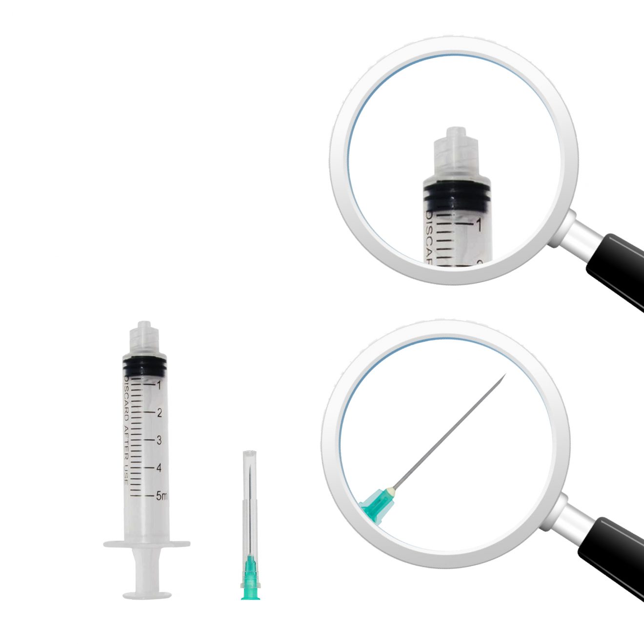 Jeringa con Aguja 5 ml. | ASCMEDIC